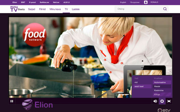 Food Network y Fine Living amplían oferta de Elion TV en Estonia | The ...